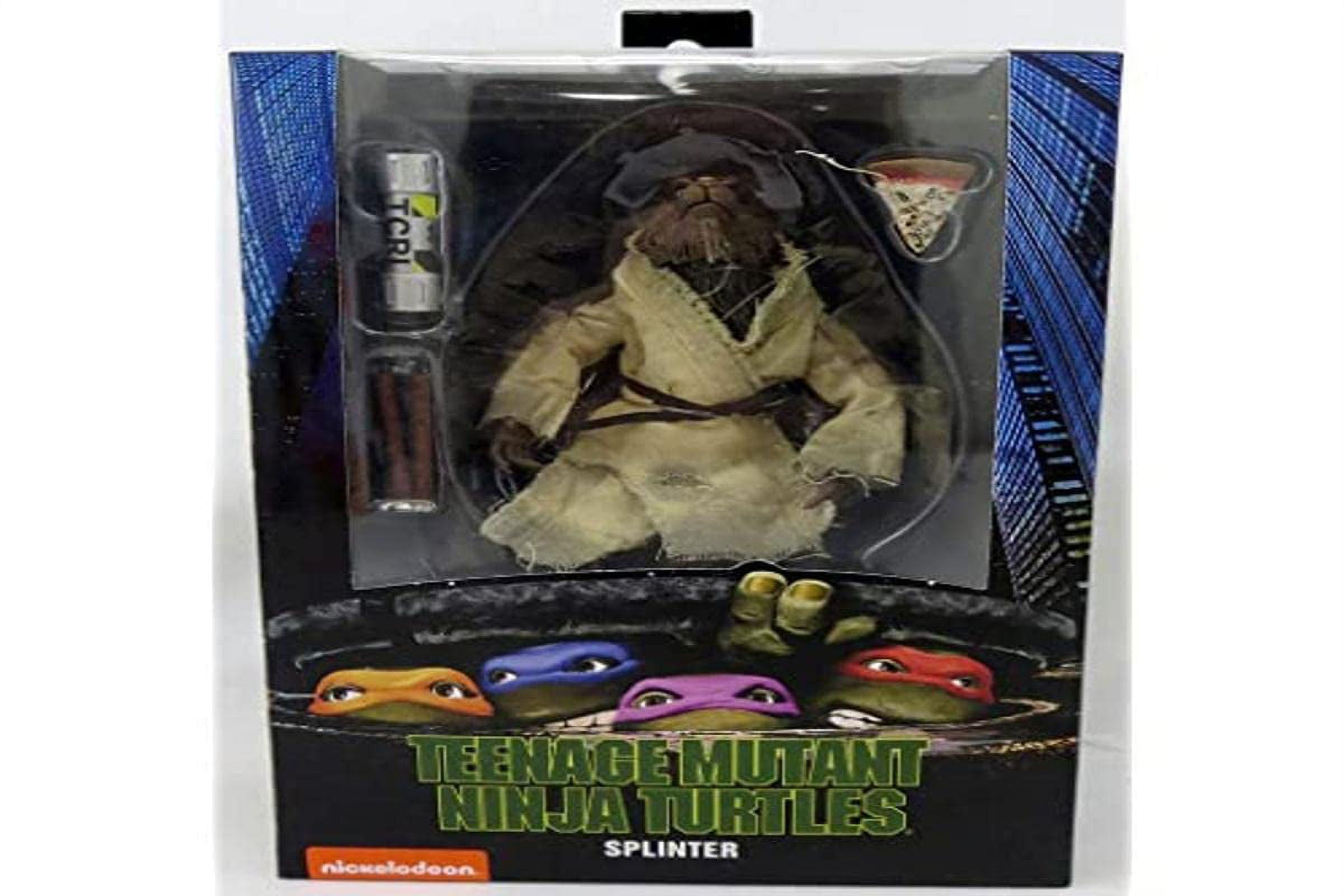 NECA 90s Teenage Mutant Ninja Turtles Splinter Action Figure - 7 ...