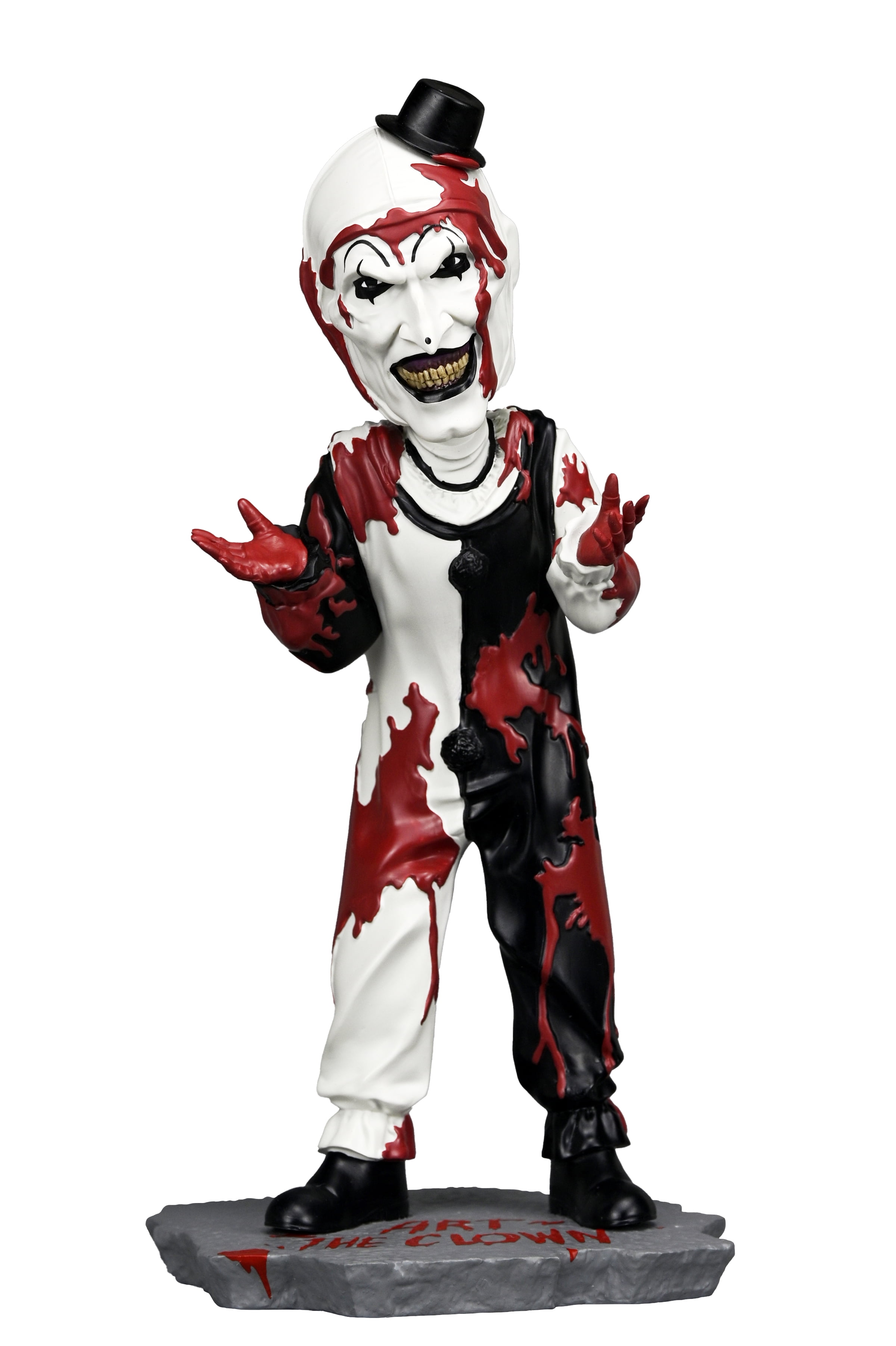 NECA Terrifier: Art the Clown Head Knocker (8") - Walmart.com