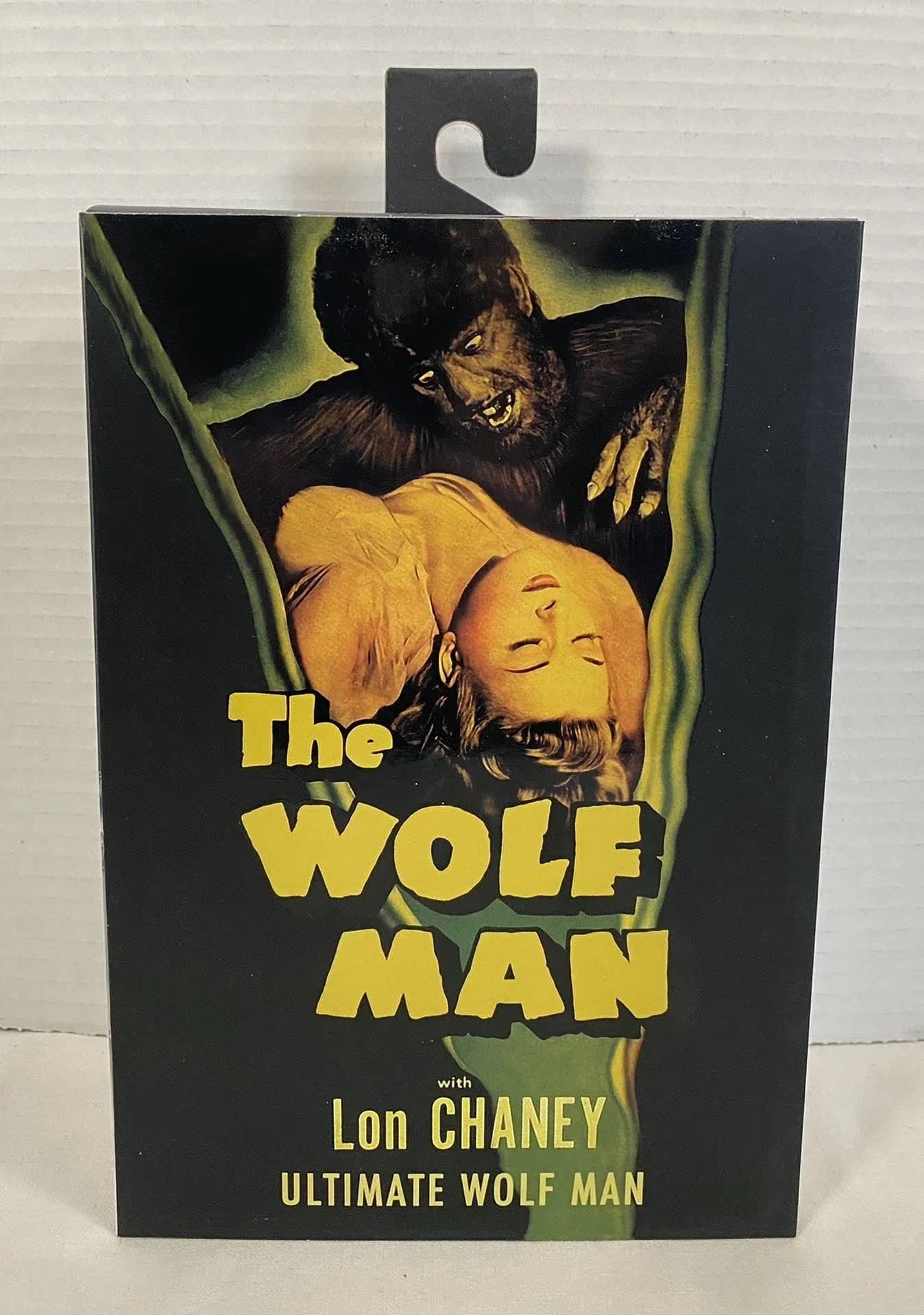 NECA The Wolf Man Black & White Ultimate 7" Action Figure Universal ...