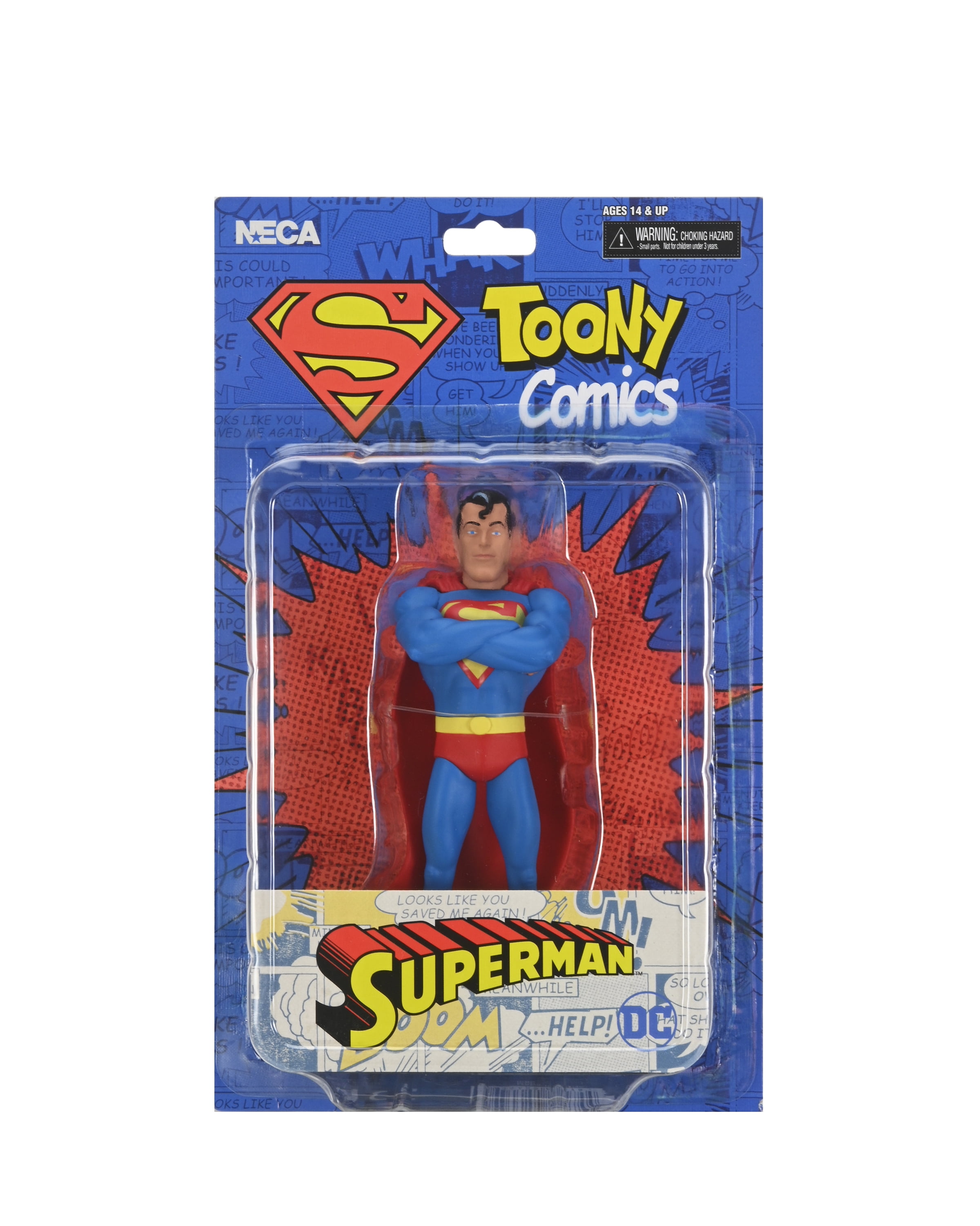 NECA - 6" Scale Action Figure - Toony Figure Superman - Walmart.com
