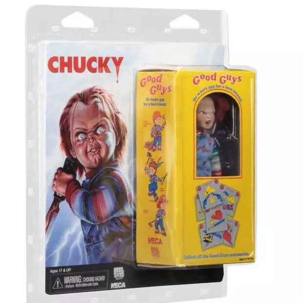 NECC Child's Play Chucky Action Figure - Cloth Body with Rooted Hair ...