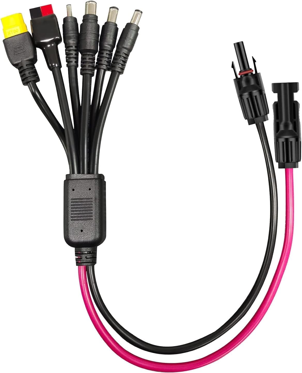 NECESPOW Solar Panel Connector to 6X Adapter, XT60, Anderson, DC7909 ...