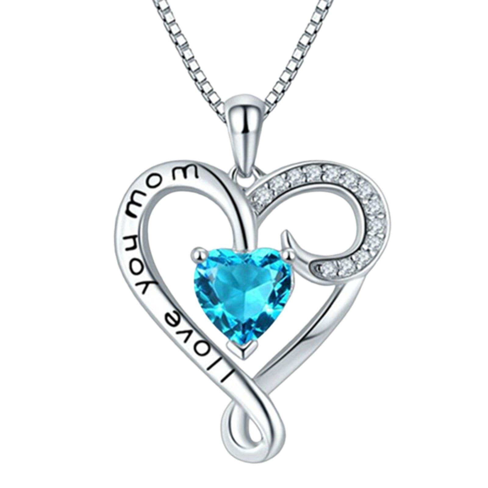 NECHOLOGY Plane Necklace Love Rhinestone Necklaces For Women Love ...