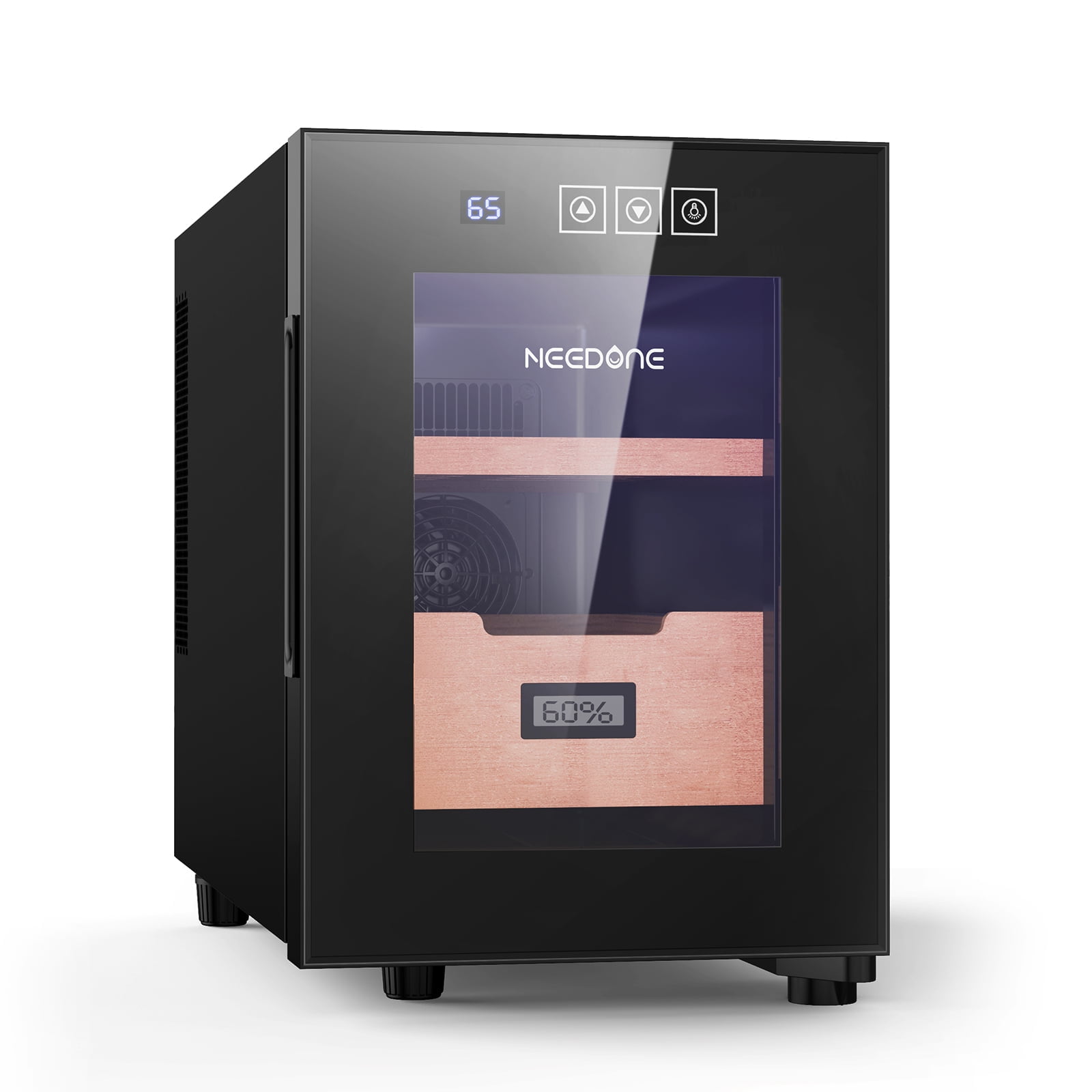 NEEDONE 16L 100 Capacity Electronic Cigar Cooler Humidor,Touchpad ...
