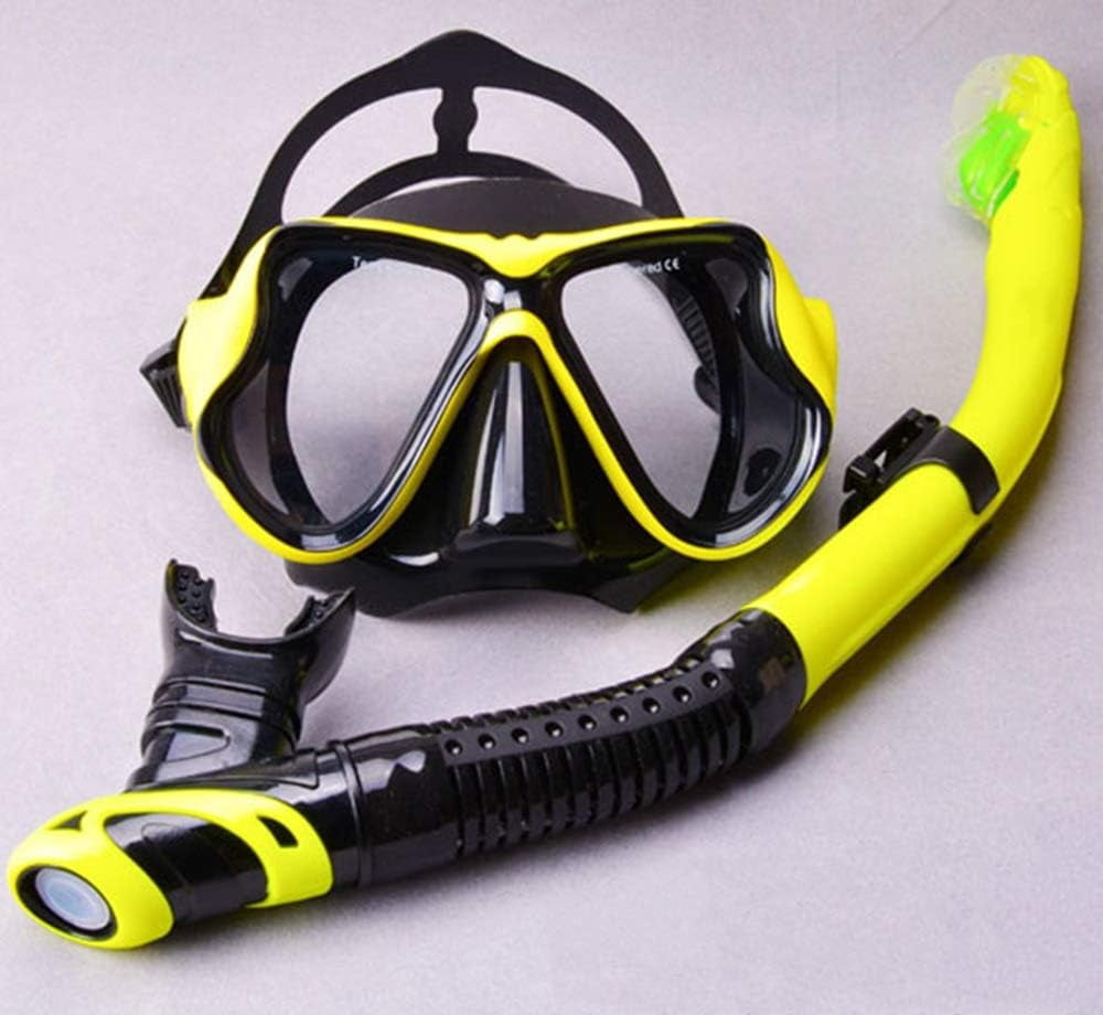 NEEJU Breathing Diving Suit Diving Gear Snorkeling Snorkel Men and Women Snorkeling Mask Set Big ...