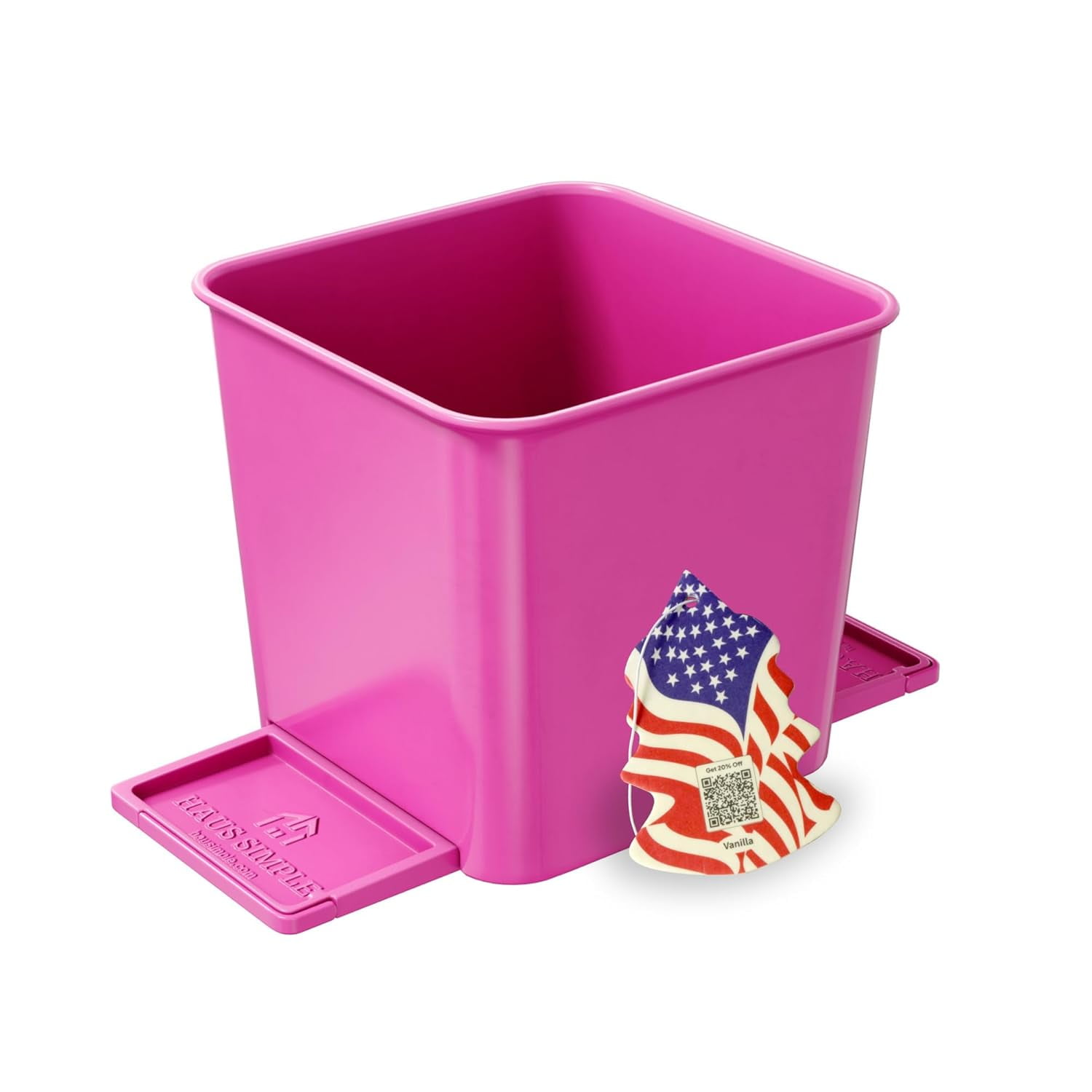 NEEJU Car Trash Can for Vehicles Leakproof Compact Garbage Bin w ...