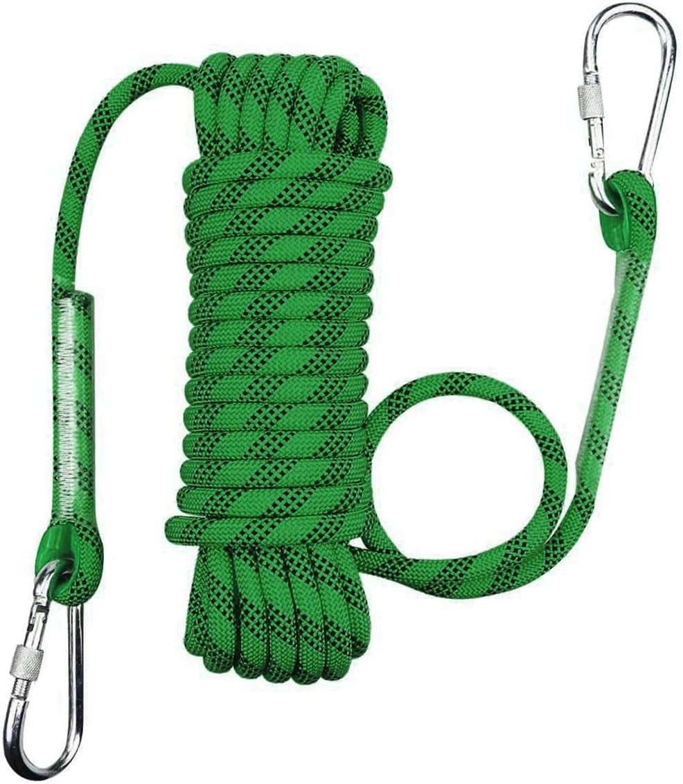 NEEJU Rope 16mm Static Rock Safety Rope 197ft 230ft 262ft 295ft 328ft ...