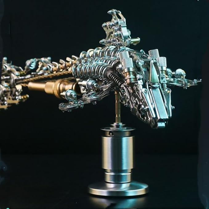 NEEJUM 3D Metal Puzzles for Adults Vintage Steampunk Style Unique Gift ...