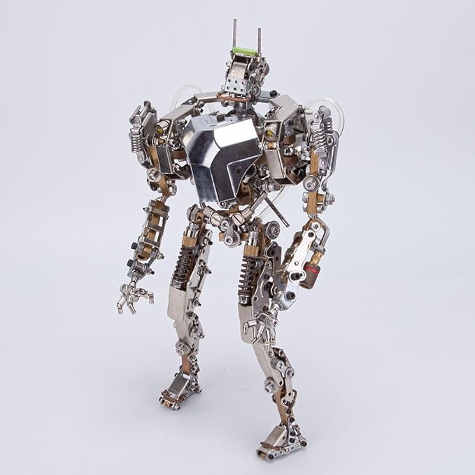NEEJUM 3D Metal Puzzles Mecha Model Kits, Humanoid-1 Future Mech War ...