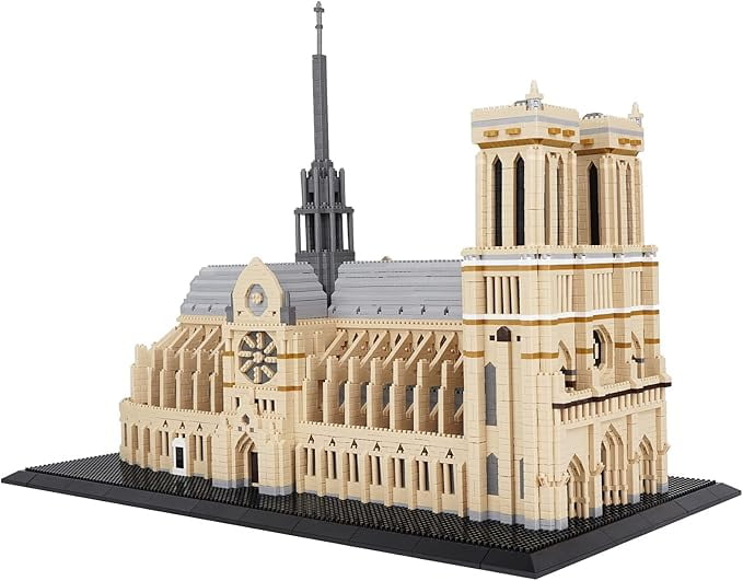 NEEJUM Building Blocks, Architecture Notre Dame de Paris Model Micro ...