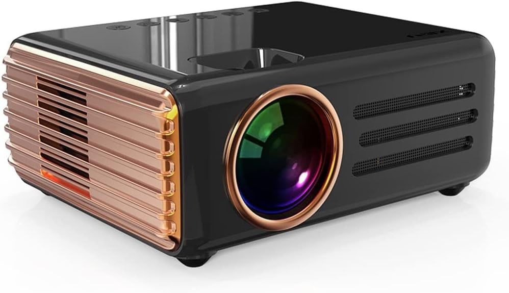 NEEJUMini Projector 1920x1080p Retro Projectors 8000 Lumens Android iOS ...