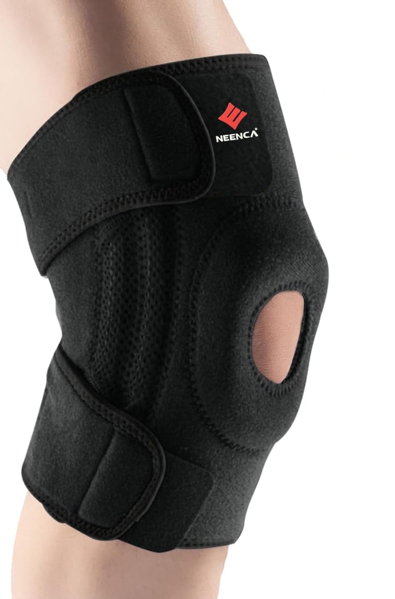 NEENCA Knee Brace with Side Stabilizers & Patella Gel Pads for Maximum ...