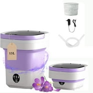 ZENSTYLE 6lbs Mini Washing Machine with Spin Cycle, Counter Top, Drain ...