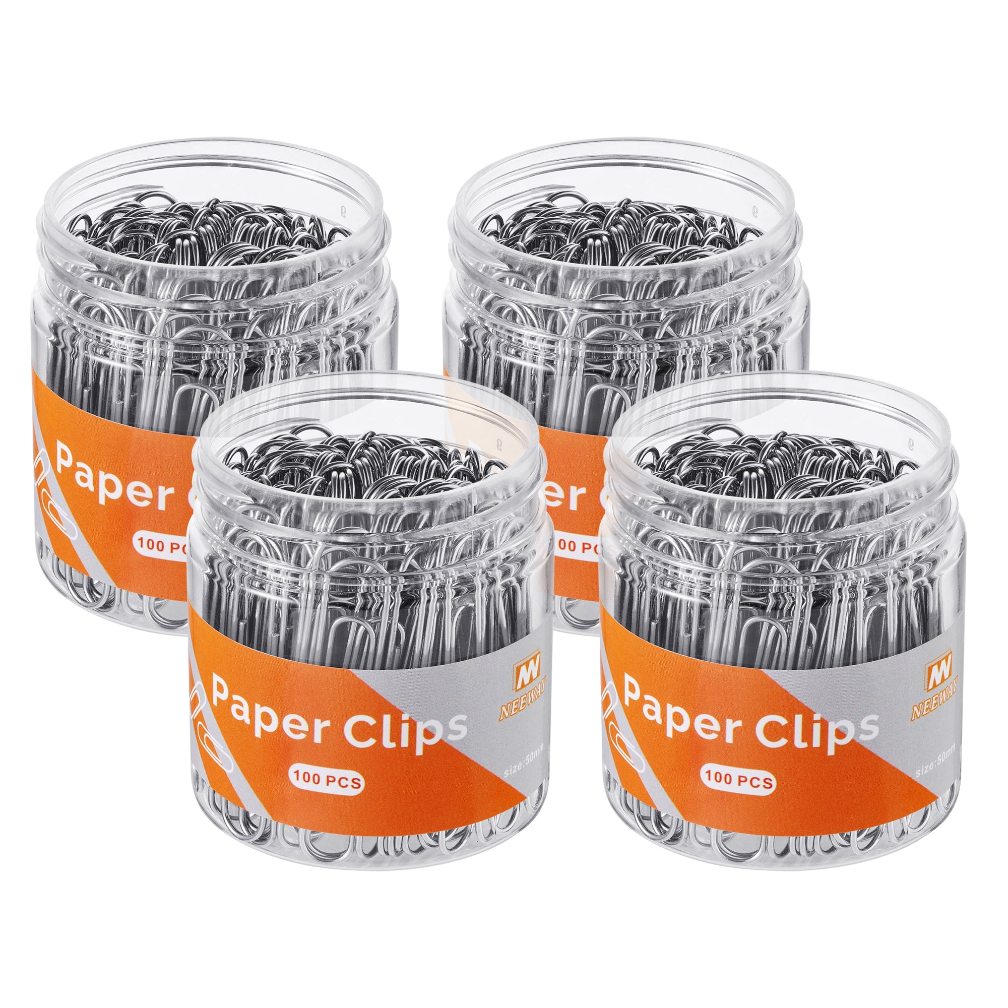 NEEWAY Jumbo Paper Clips, 2 Inch Large Paper Clip, Pack of 4 Boxes of ...