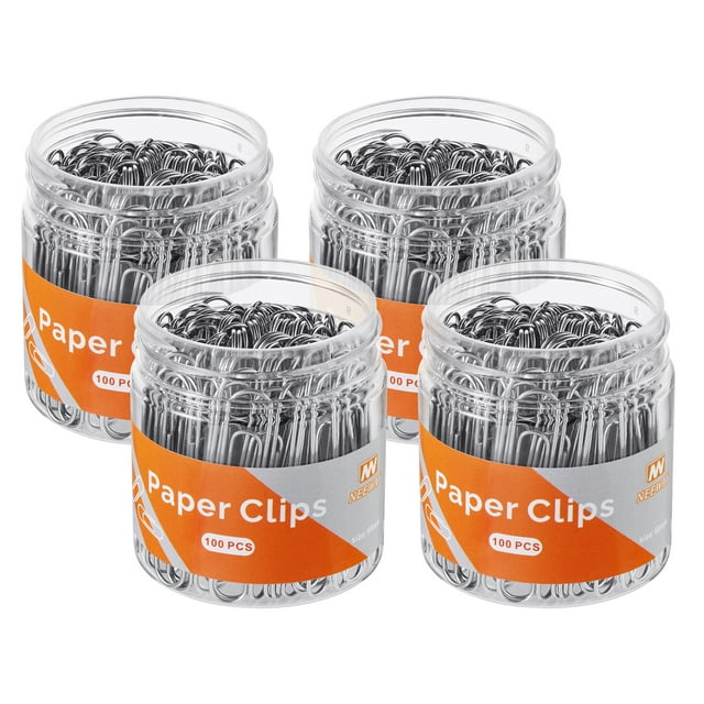 NEEWAY Jumbo Paper Clips, 2 Inch Large Paper Clip, Pack of 4 Boxes of ...