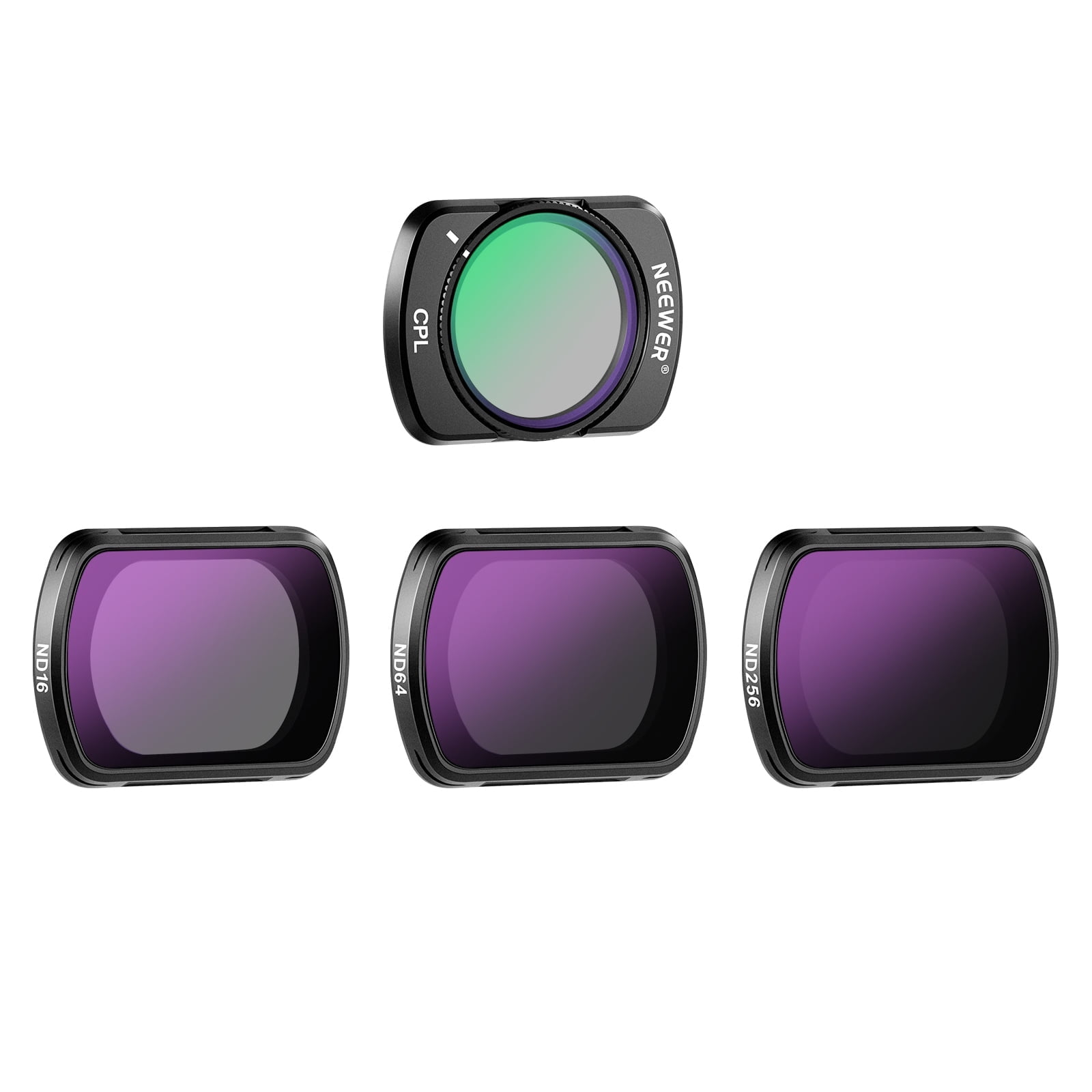 NEEWER Magnetic Filter Kit for DJI Osmo Pocket 3 - CPL & ND16/ND64 ...