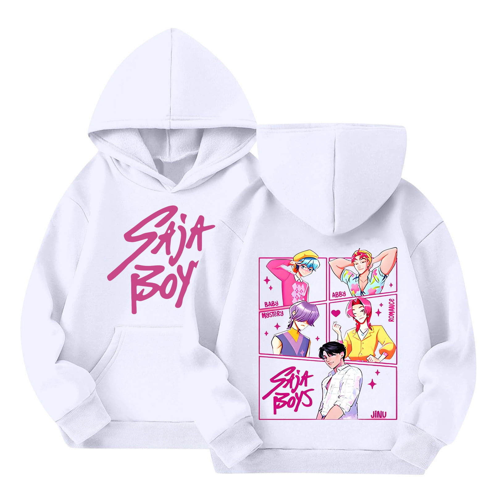 NEFIYLUXP Kpop Huntrix Hoodie, Relaxed Fit Long Sleeve Sweatshirts ...