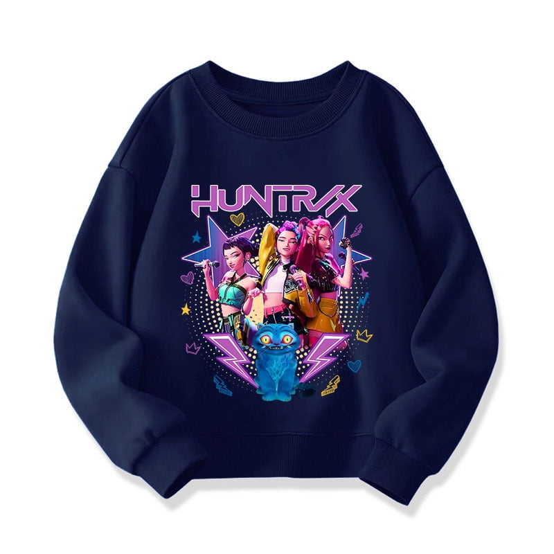 NEFIYLUXP Korean Pop Demon Hunters Huntrix Sweatshirts Merch, Tiger ...
