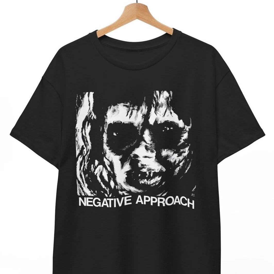 NEGATIVE APPROACH T-Shirt, Gauze Necros Jerrys Kids Grindcore punk hardcore - Walmart.com