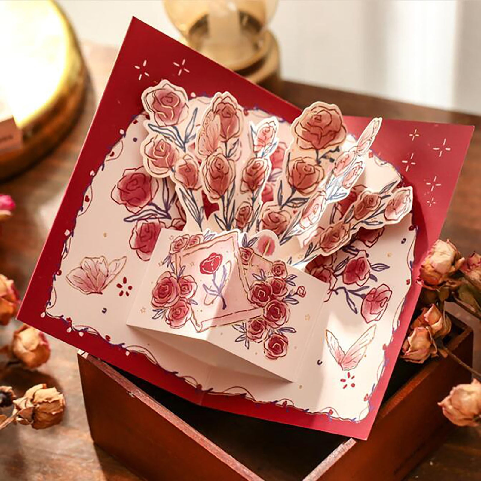 NEGJ Called Greeting Rose And Her Series Fresh Flower Creative Festival ...