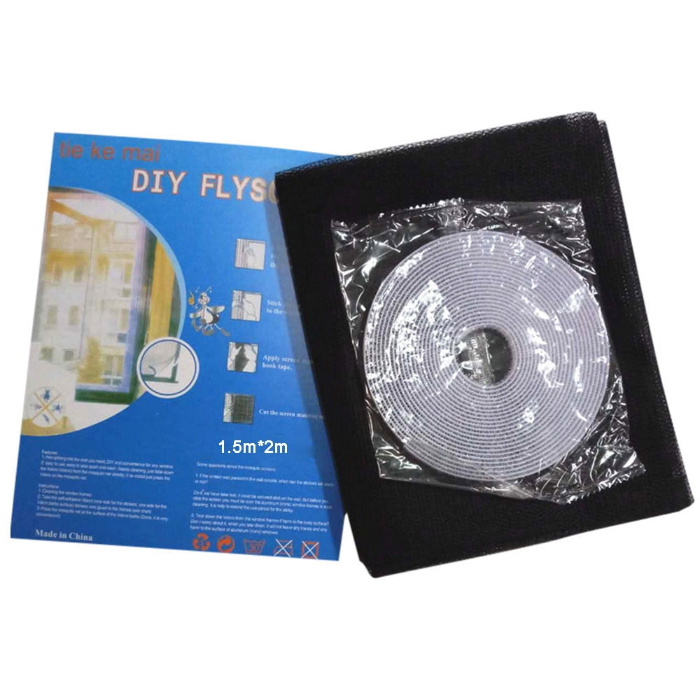 NEGJ Fly Door Mesh Indoor Window Netting Screen Curtain Lamps - Walmart.com