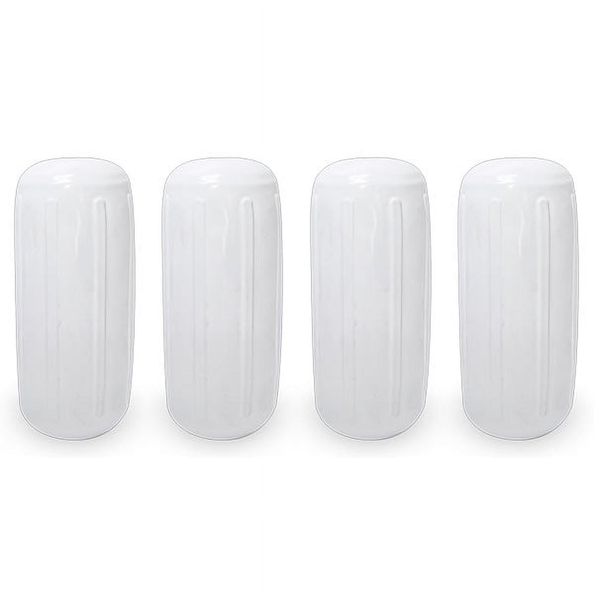NEH Center Hole Ribbed Boat Pontoon Fender 6" x 15" 4pcs Inflatable ...