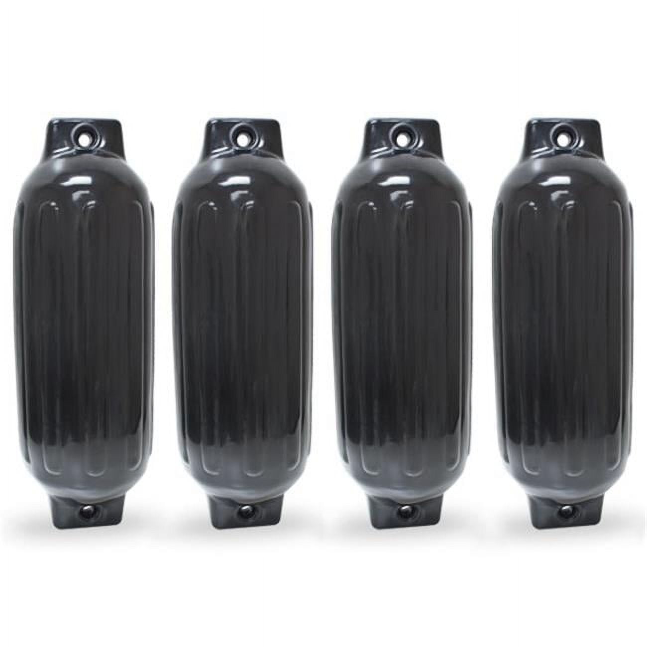 NEH Twin Eye Ribbed Boat Pontoon Fender 8.5" x 27" 4pcs Inflatable ...