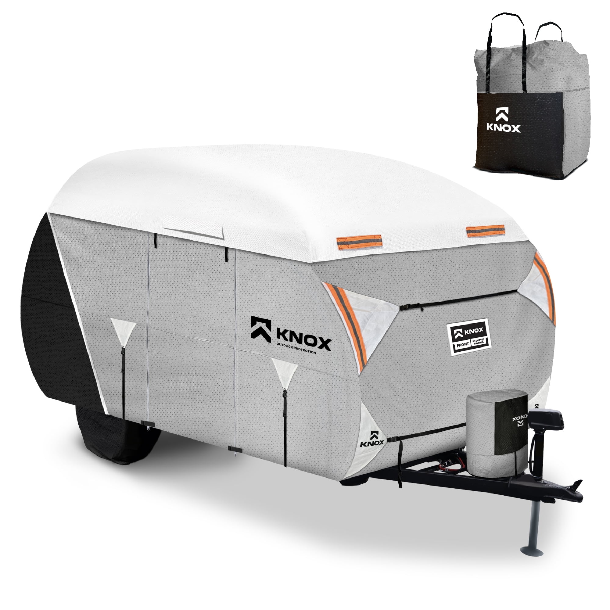 NEH Waterproof Superior Teardrop R-Pod Travel Trailer Storage Cover ...