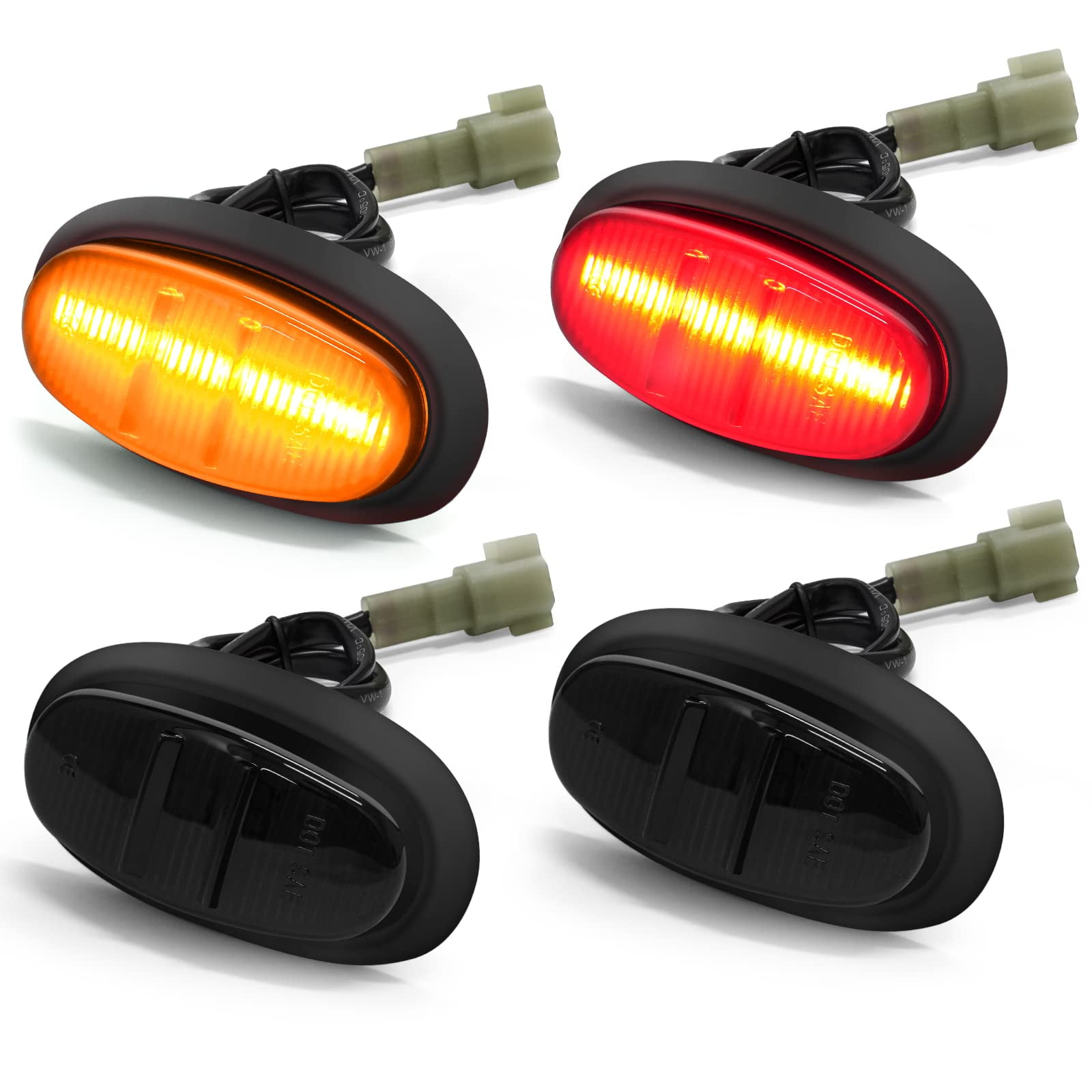 NEIFILES LED Side Marker MSF2 Lights Compatible with Ford F-150 /F150 ...