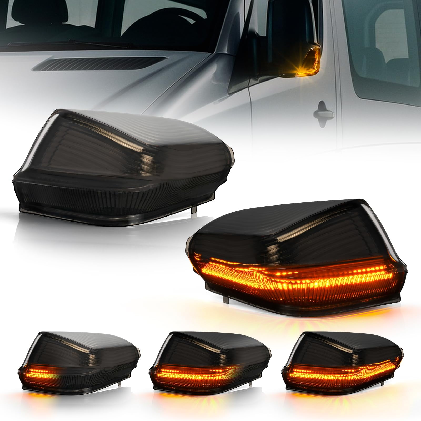NEIFILES LED Side Mirror ZS23 Turn Signal Lights Compatible with ...