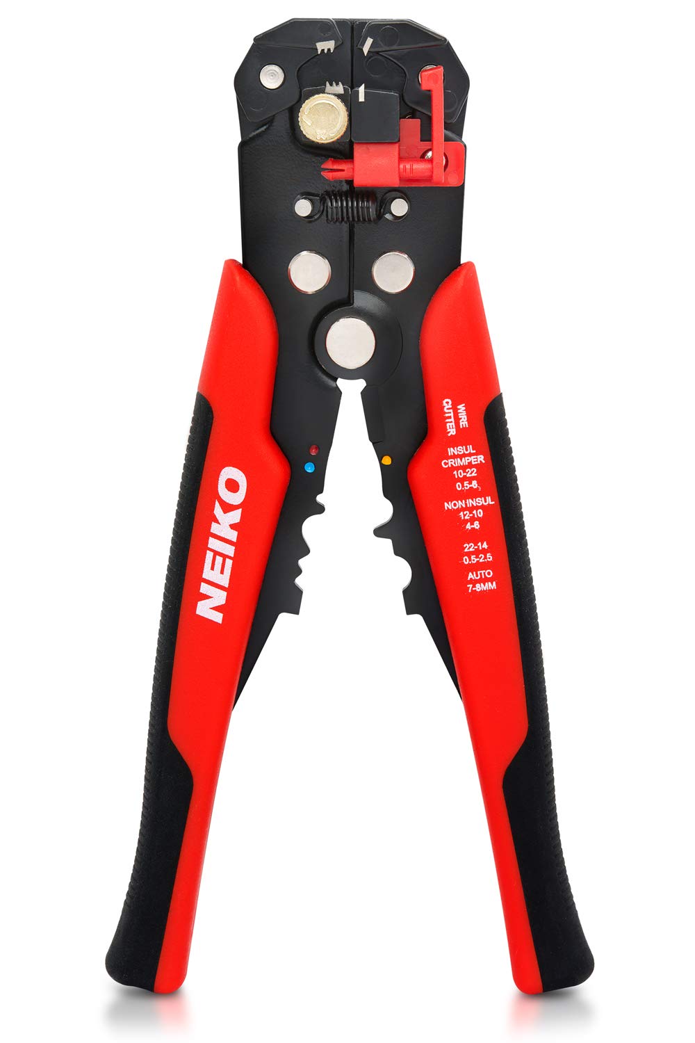 NEIKO 01924A 3-in-1 Automatic Wire Stripper, Cutter, and Crimping Tool ...