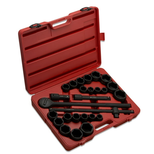 NEIKO 02499A 3/4-inch-Drive Jumbo Master Impact Socket Set, SAE and ...