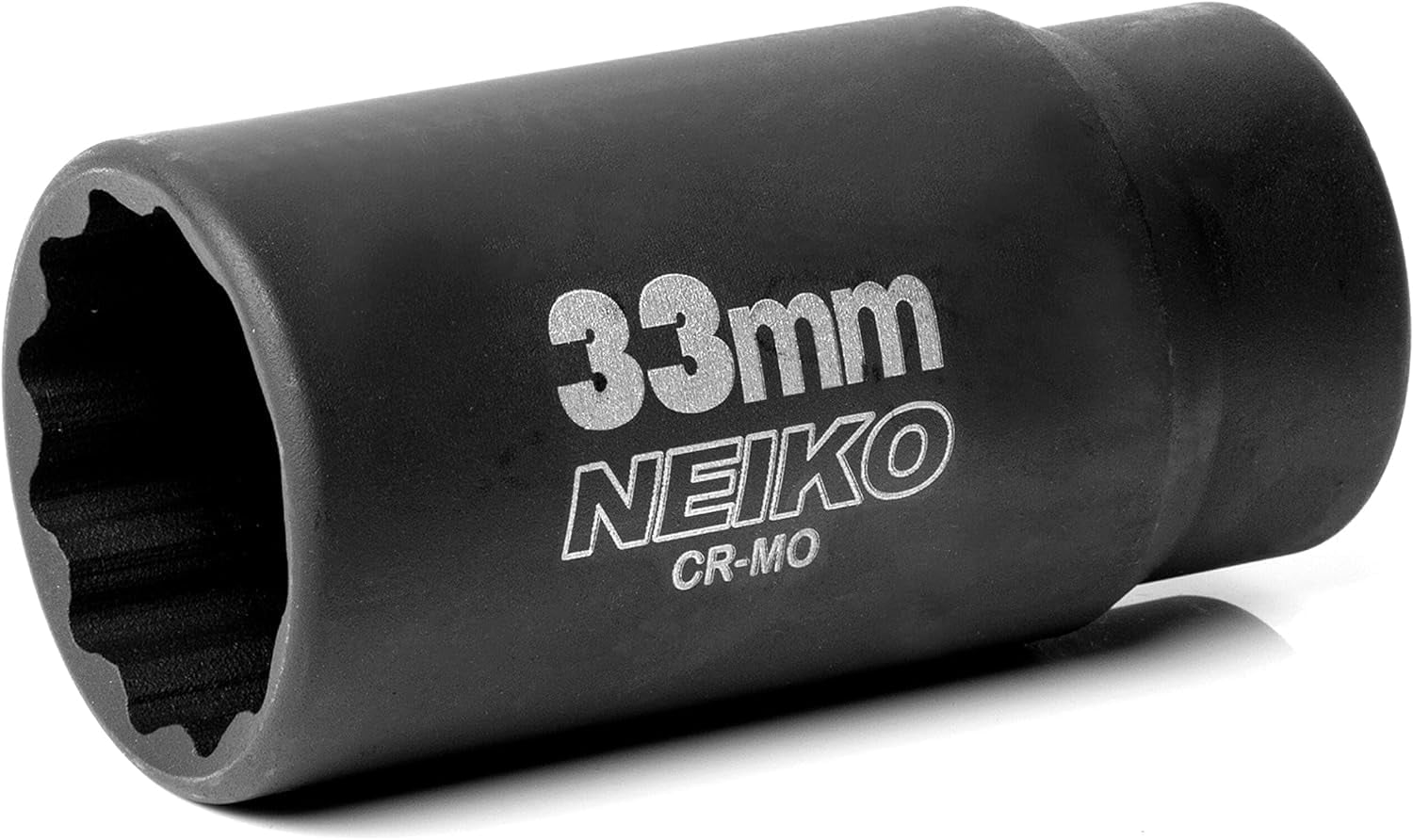 NEIKO 02524A 33mm Socket | 1/2” Drive Deep Impact Socket | Spindle ...
