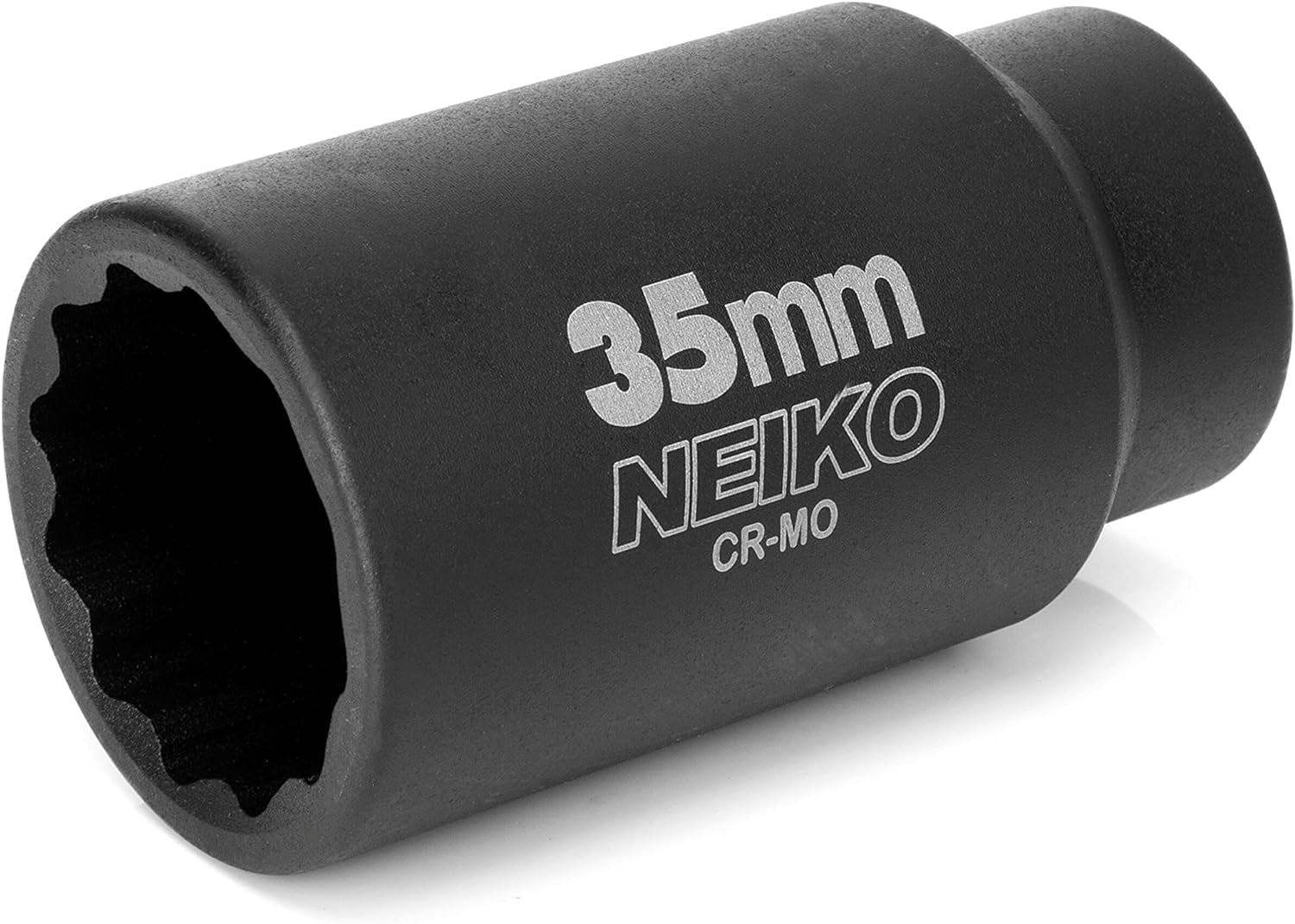 NEIKO 02526A 35mm Socket | 1/2” Drive Deep Impact Socket | Spindle ...