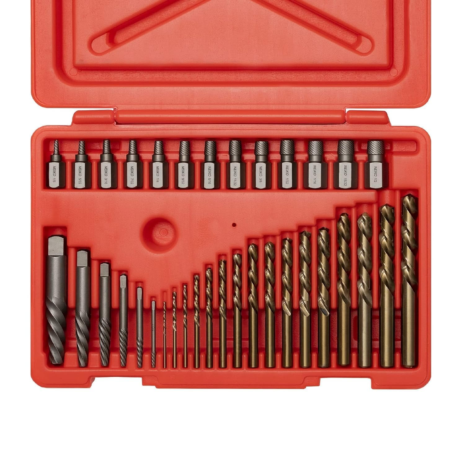 NEIKO 04206A Screw-Extractor Set, Broken Bolt Remover, Multispline and ...