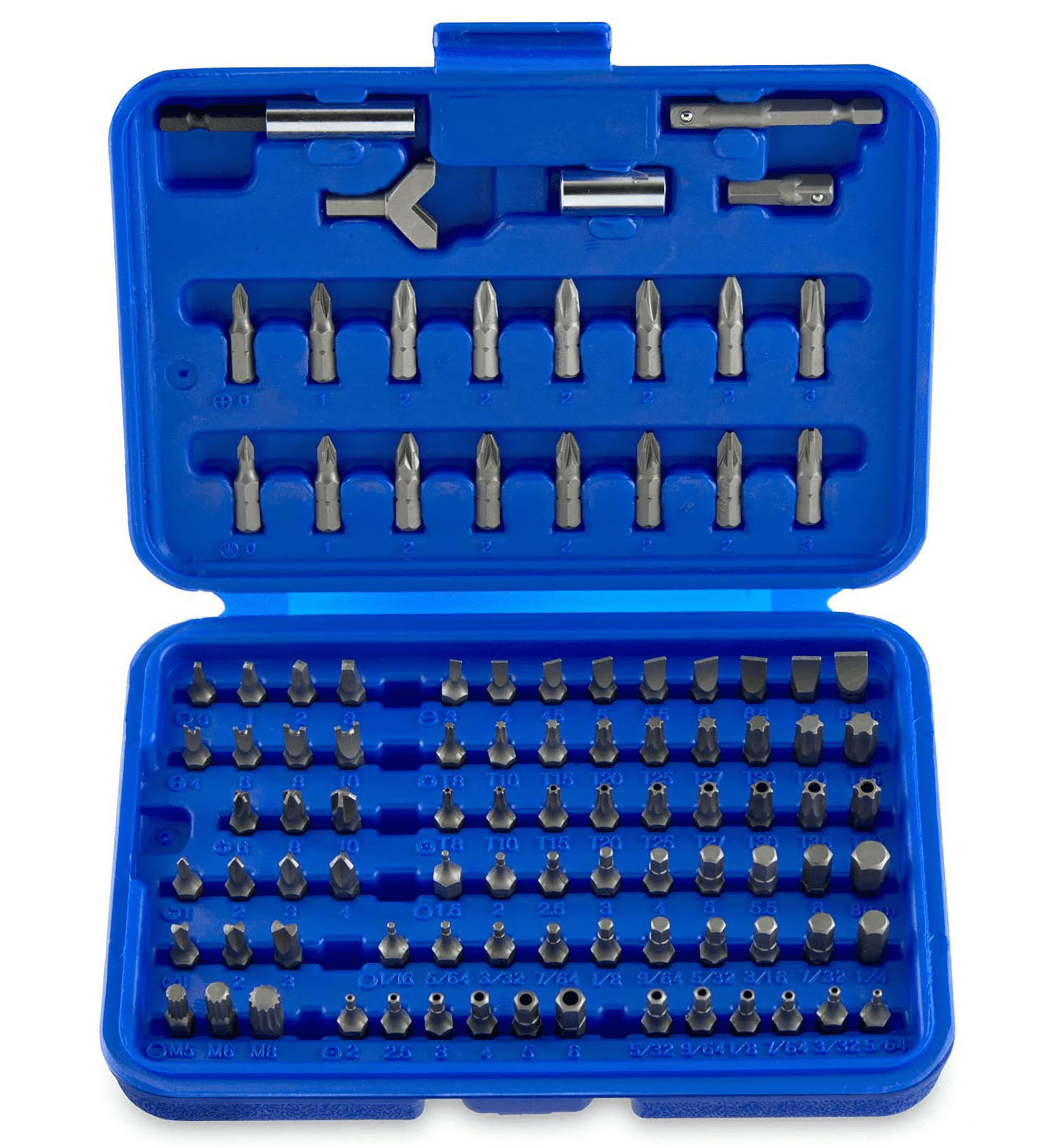 NEIKO 10048A Security Bit Set 100-Piece Set Cr-V Steel 1/4-inch ...