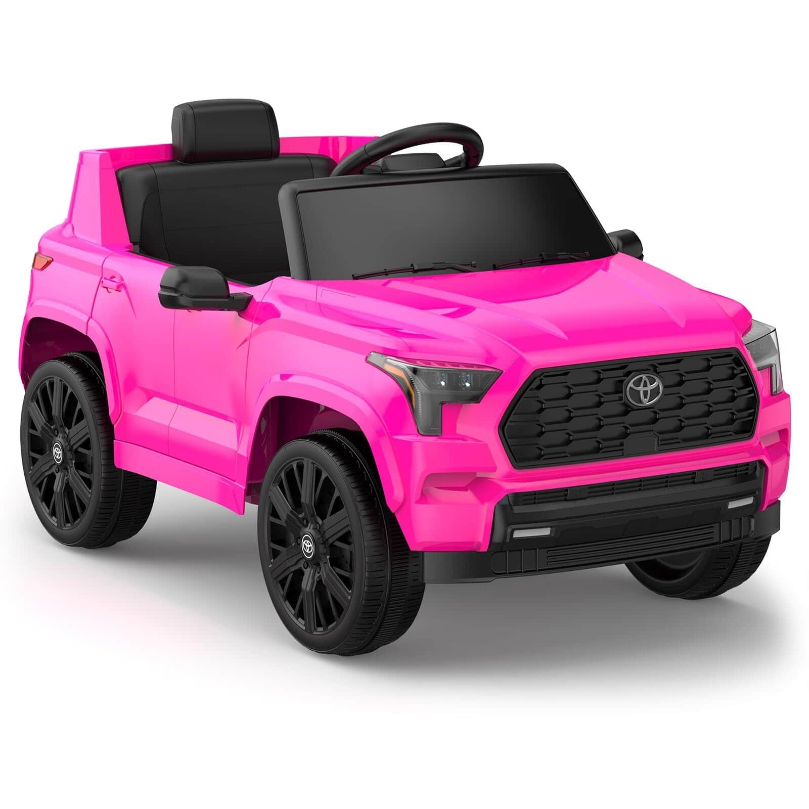 NEILA 12V Kids Ride on Car Licensed Toyota Sequoia Ride on Truck Car ...