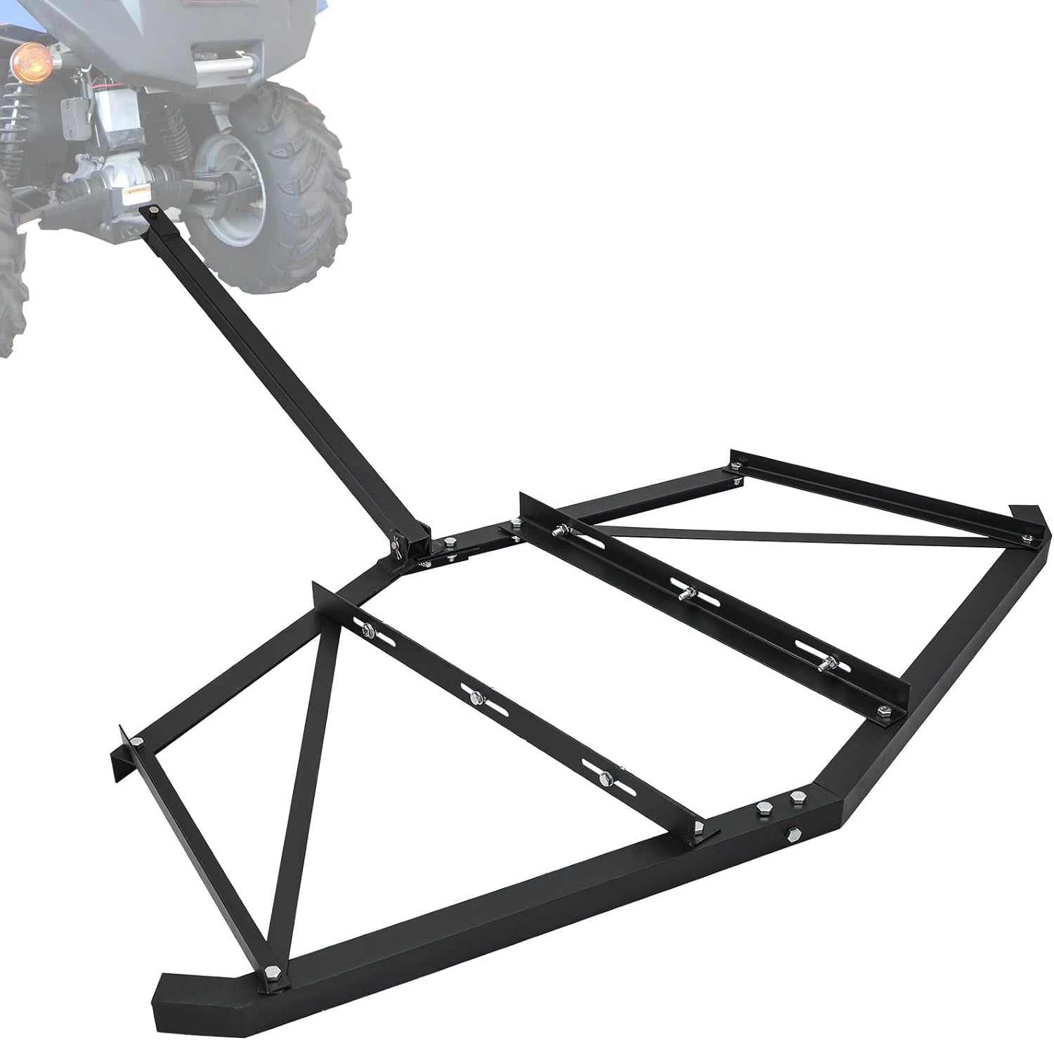 NEILA Driveway Drag 74" Width Grader - Tow Behind Harrow with 3 Sets of ...
