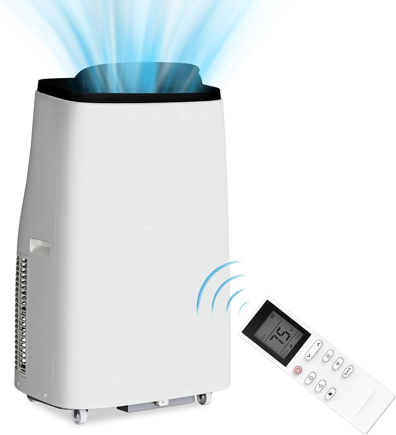 NEILA Portable Air Conditioner for Room Up to 500 Sq. Ft, 4-In-1 ...