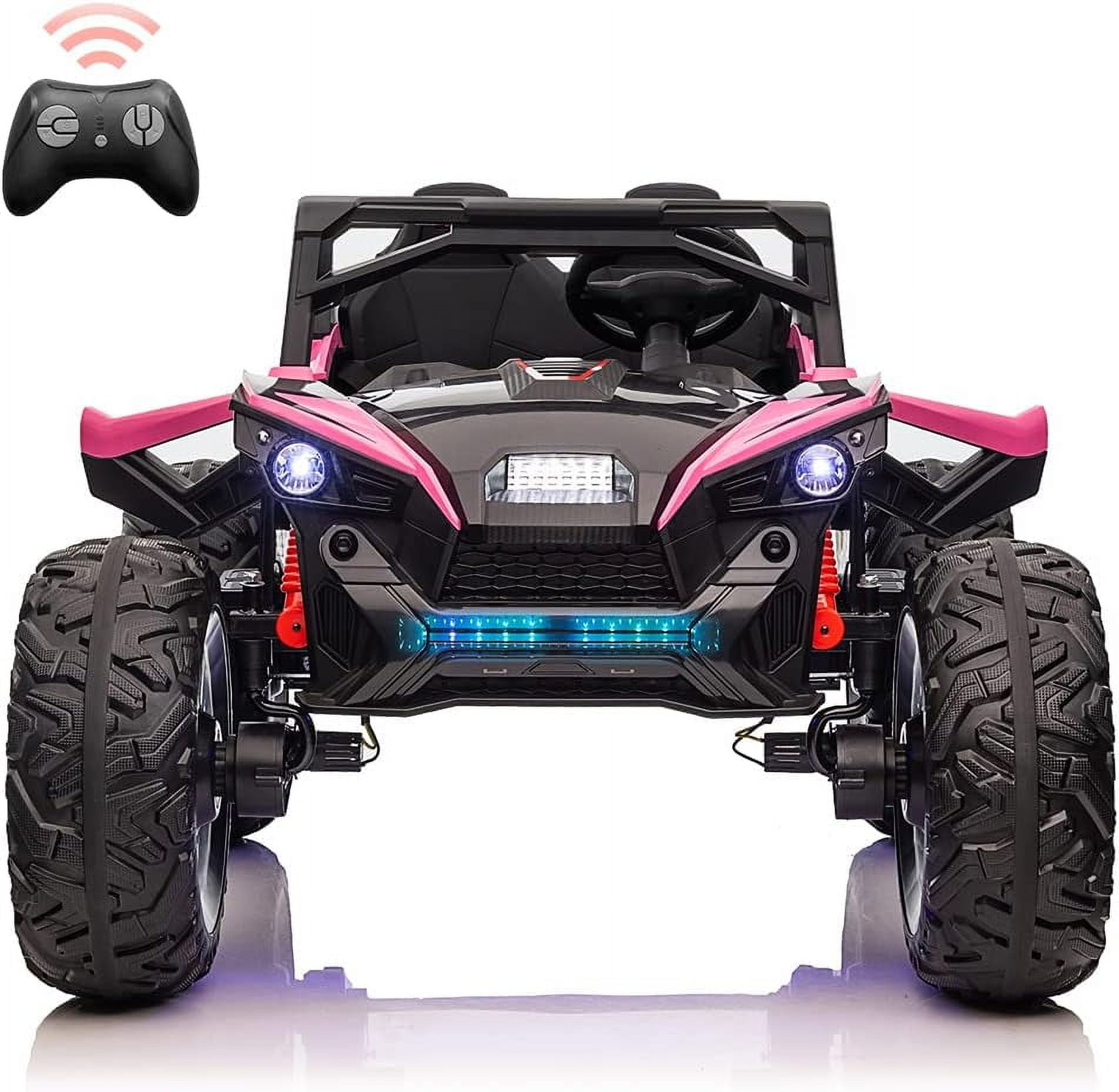 NEILA Upgraded 24V Kids UTV 2 Seat 4WD Off-Road Vehicle Ride on Car for ...