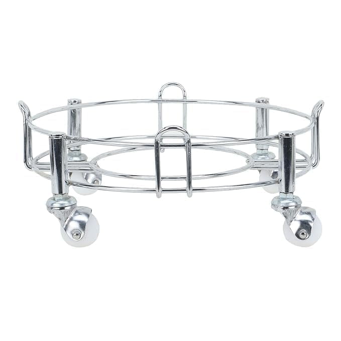 NEKKO Heavy Stainless Steel Gas Cylinder Trolley Gas Trolly Lpg ...