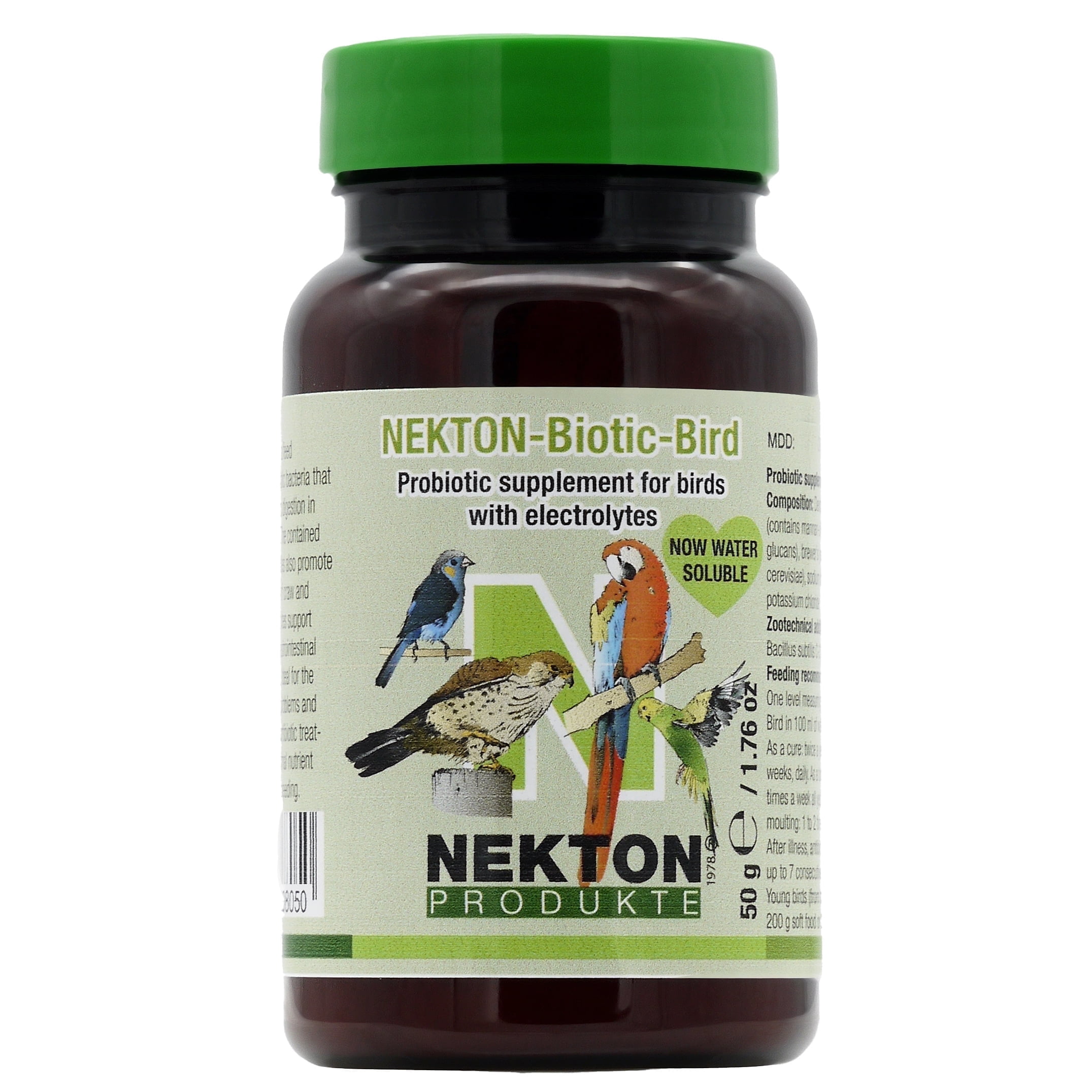 NEKTON-Biotic-Bird Probiotic for Birds 1.76 oz (50g) - Walmart.com