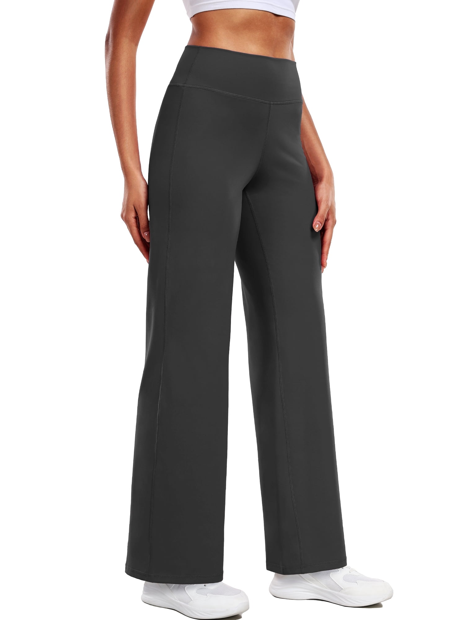 NELEUS ButterSoftFlex Womens Plus Size Wide Leg Pants Athletic Yoga ...