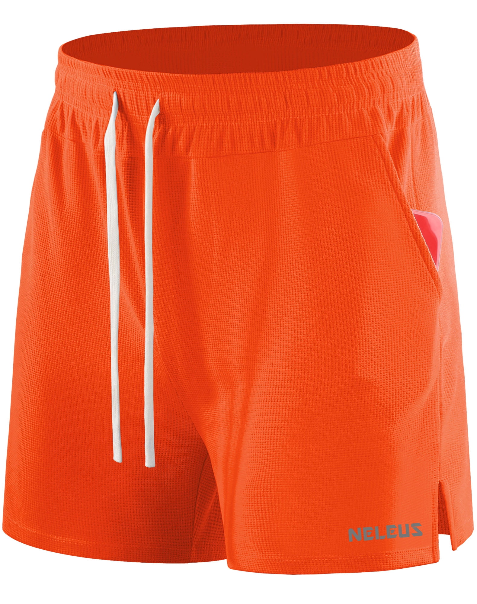 NELEUS Mens 4" Wrokout Running Shorts with Towel Loop and Pockets ...