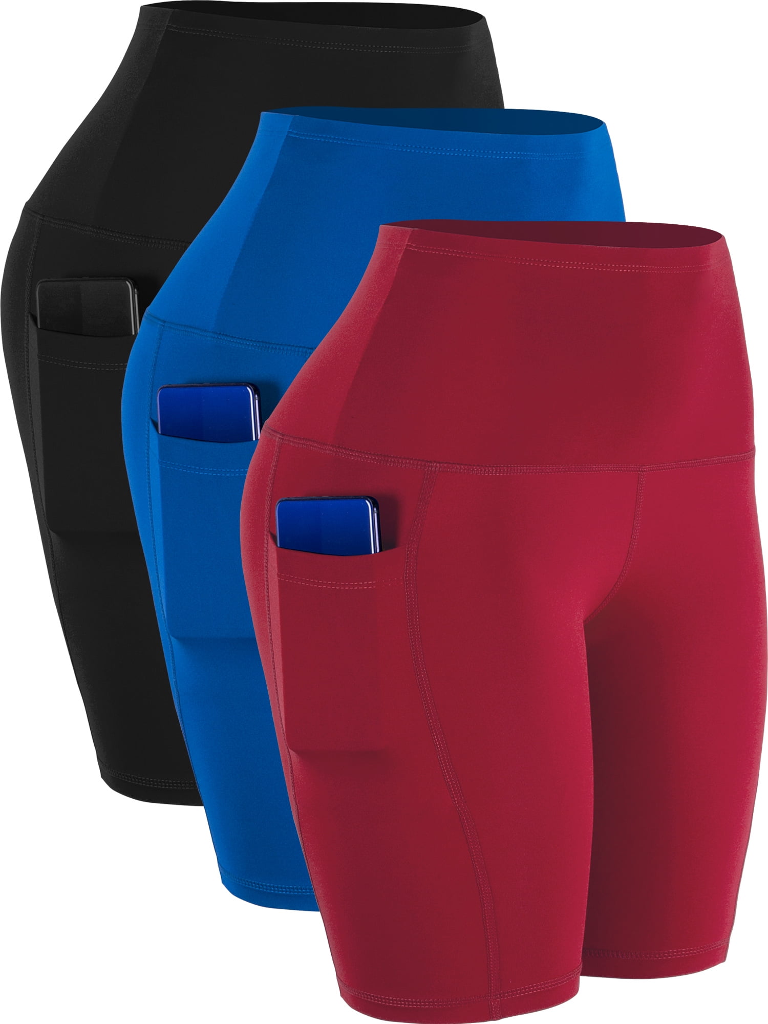 NELEUS Womens 9" Bike Compression Short High Waist for Yoga Workout ...