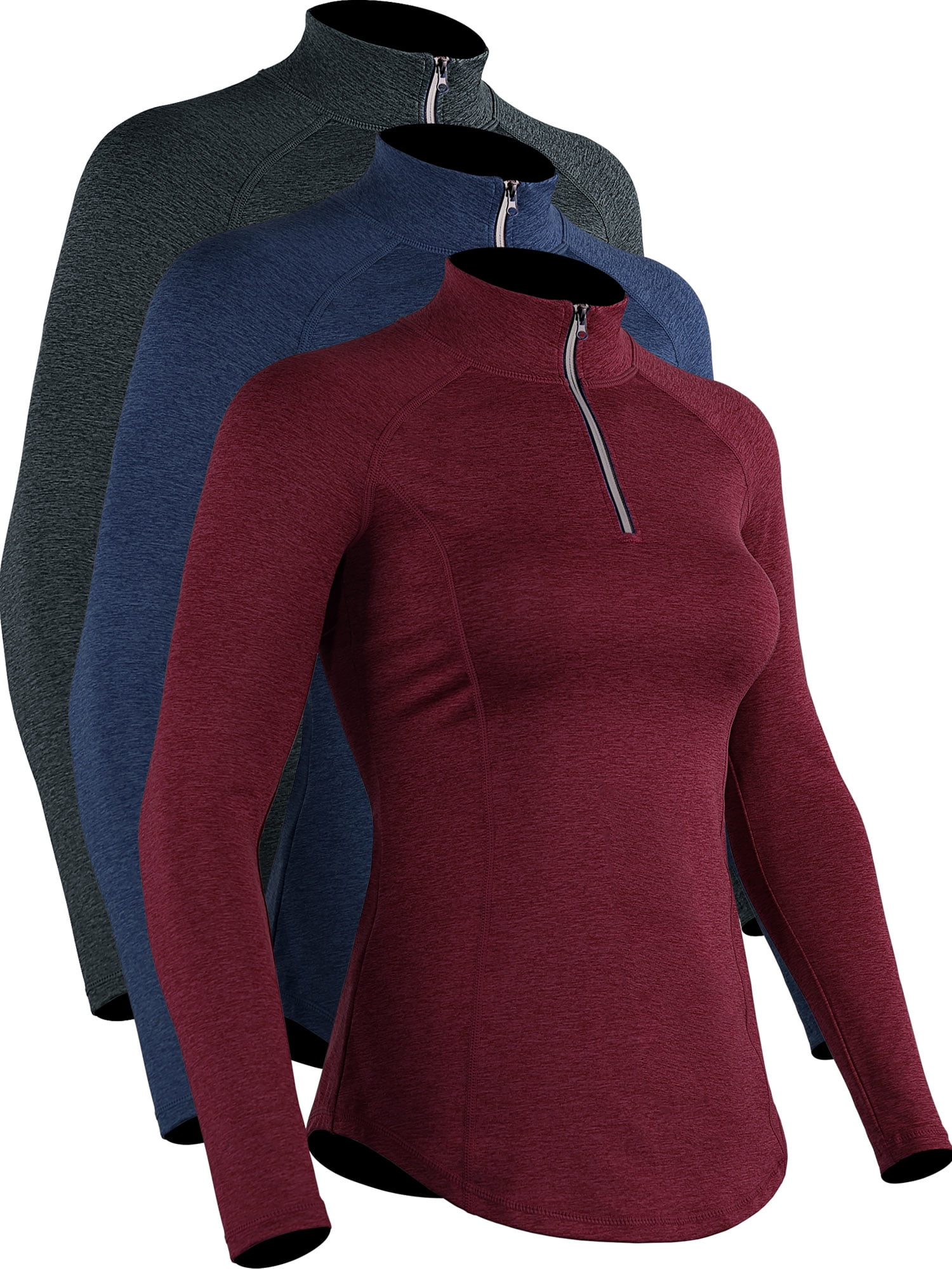 NELEUS Womens Compression Long Sleeve Shirts for Workout Yoga Shirts ...