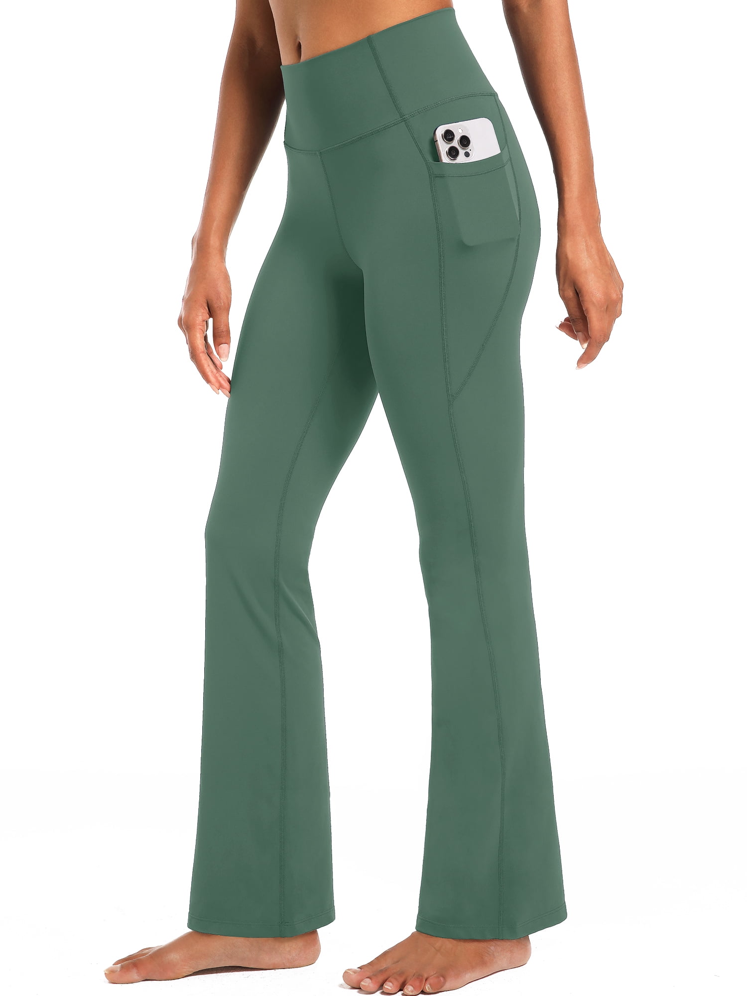 NELEUS Womens Flare Leggings for Yoga Workout Lycra High Waist Stretch ...