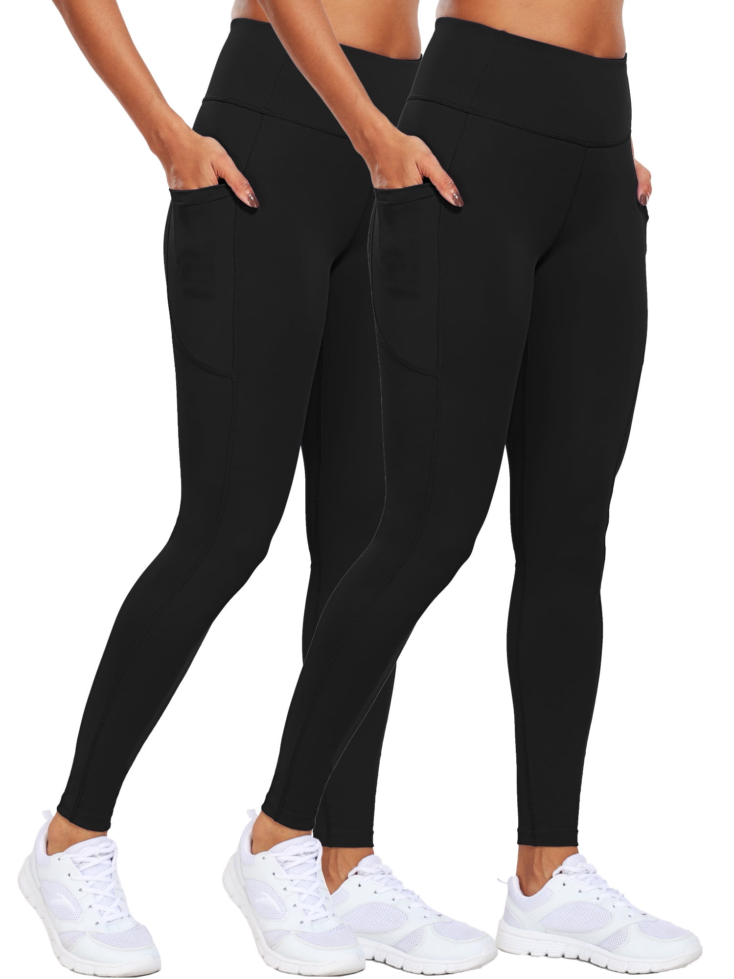 NELEUS Womens High Waist Ankle Yoga Leggings Workout with Two Pockets ...