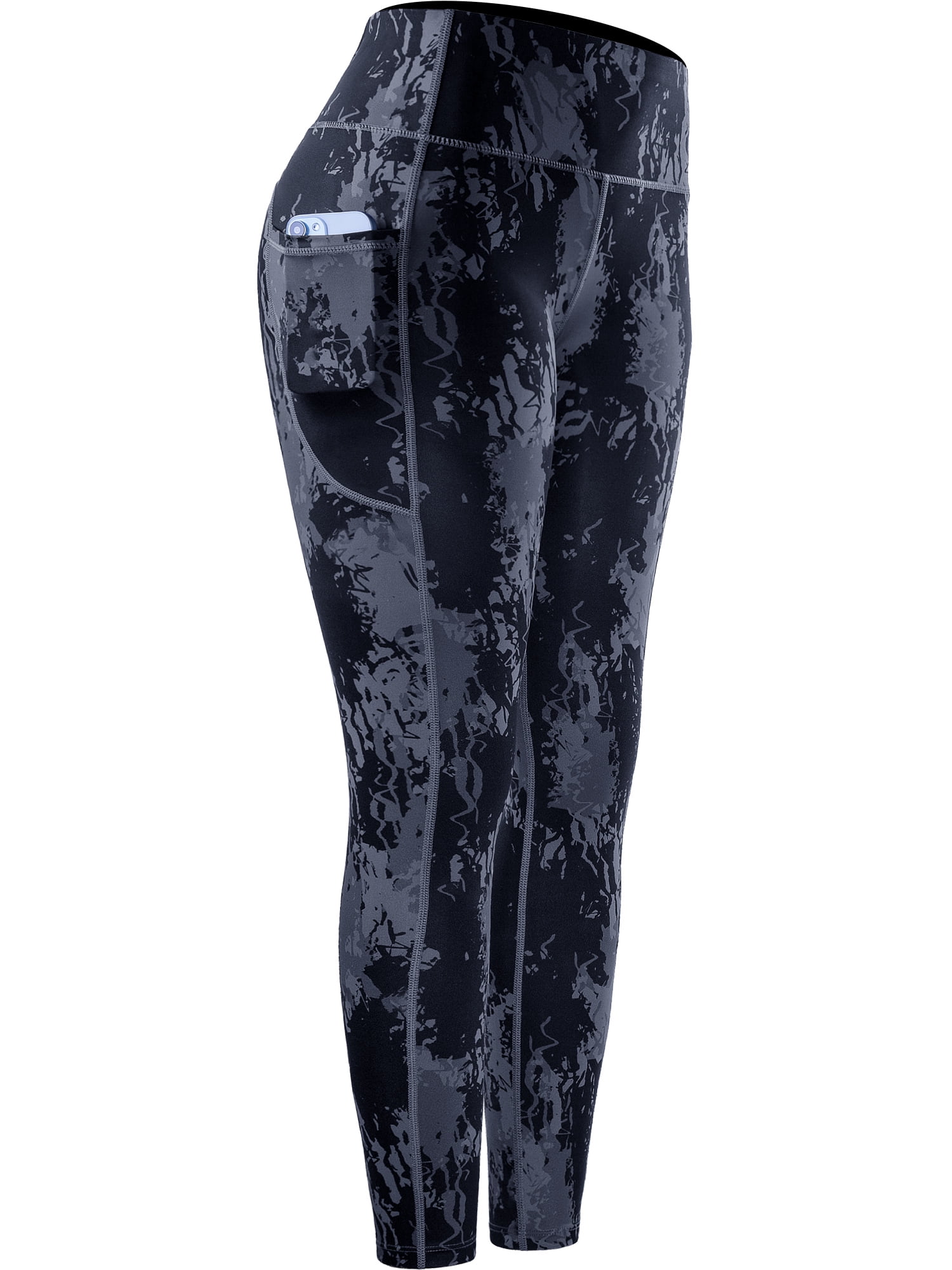 NELEUS Womens Yoga Leggings for Workout High Waist Ankle Length Tie-Dye ...