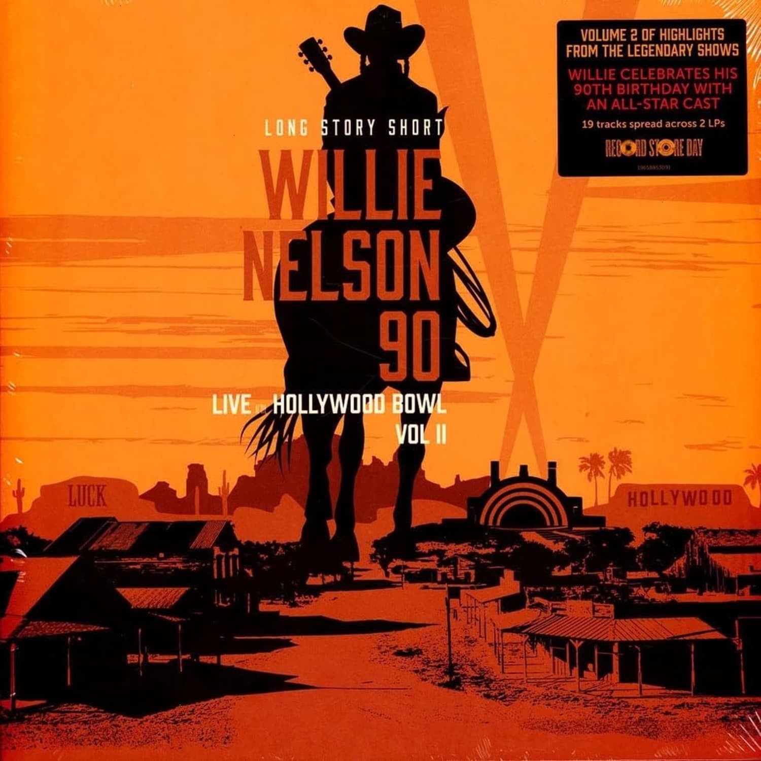 NELSON,WILLIE LONG STORY SHORT: WILLIE NELSON 90 - LIVE AT (RSD 42024 ...